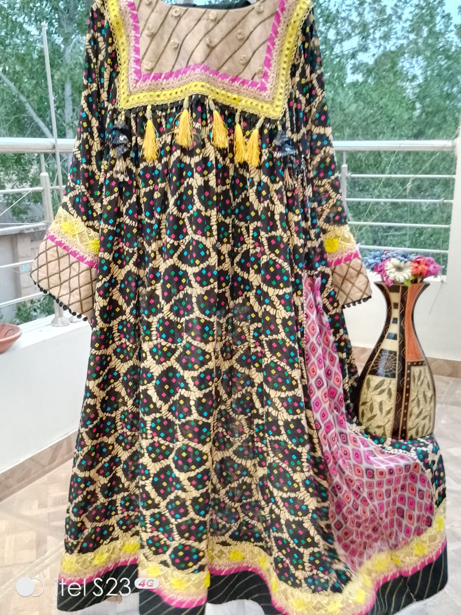 Sunflower Symphony Ethnic Wear Ensemble – Olive Atelier